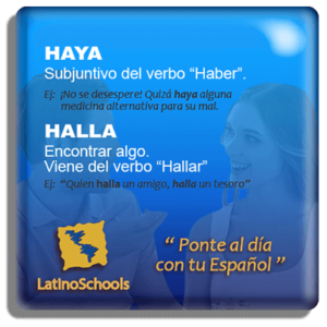 Haya y Halla: Spanish learning pills - LatinoSchools